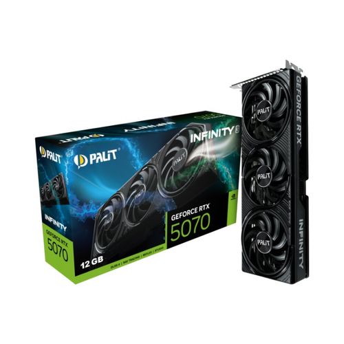 Palit NVidia GeForce RTX 5070 Infinity 3 12GB 192bit NE75070019K9-GB2050S