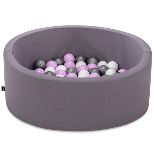 Hanah Home bazen sa lopticama Bubble Pops v6, sivi