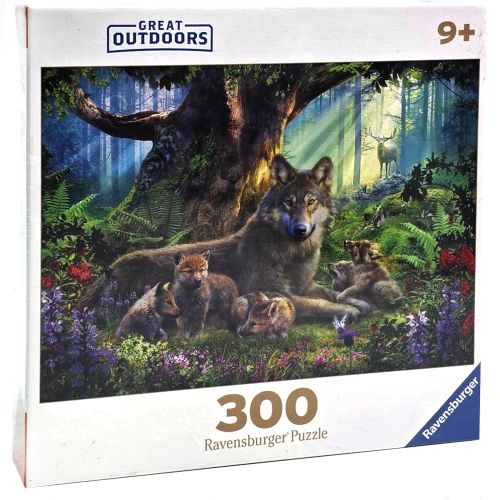 Ravensburger puzzle Porodica vukova, 300 elemenata, 36 x 50 cm