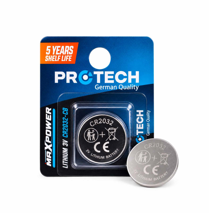 Baterija litijumska CR2032 3V PROTECH Max Power