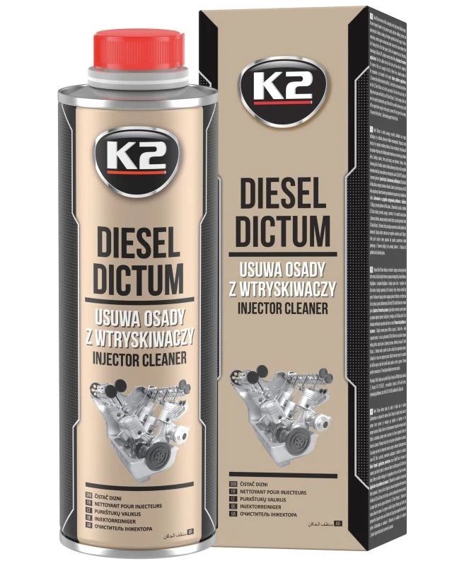 Čistač sistema goriva kod dizel motora Diesel Dictum 500ml – K2 016126 / W325