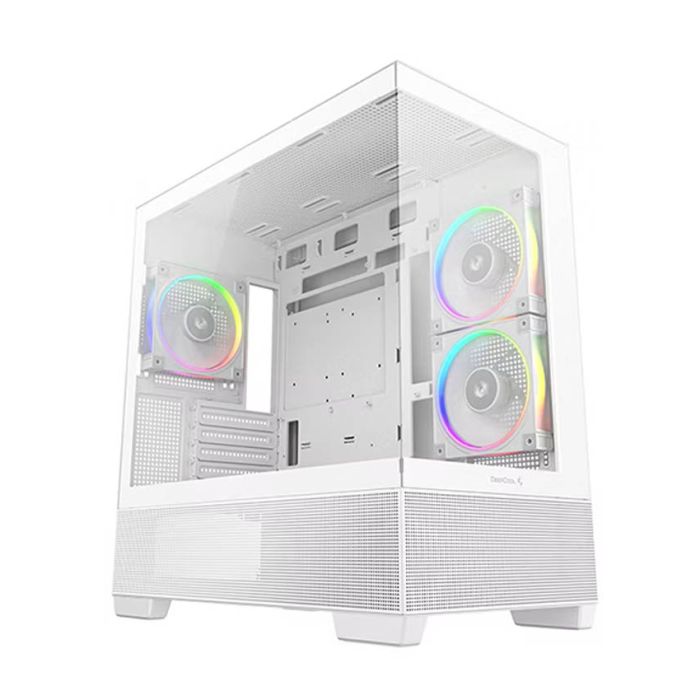 Kućište DeepCool CG380 (R-CG380-WHAGM3-G) ARGB bela