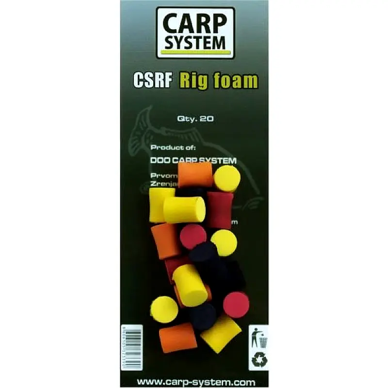 Carp System Plivajući penasti čepići / 20kom (CSRF)