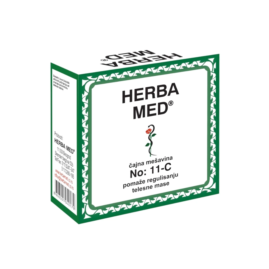 HERBA MED® Čajna Mešavina za Regulisanje Telesne Težine 100 g