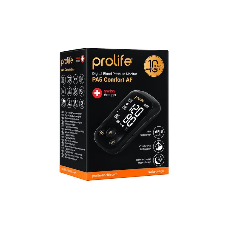 ProLife® Digitalni Merač Krvnog Pritiska za Nadlakticu PA5 Comfort AF