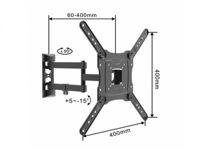 TV nosač Linkom zglobni 17-55 400*400