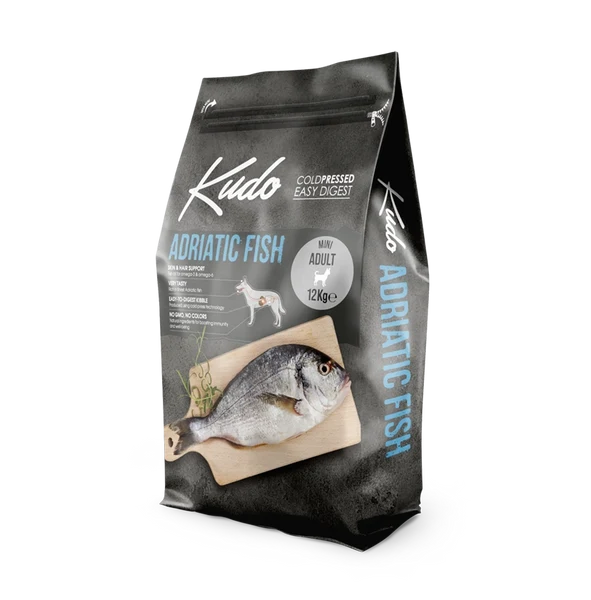 Kudo Adriatic Fish Mini Adult low grain cold pressed 1,2kg