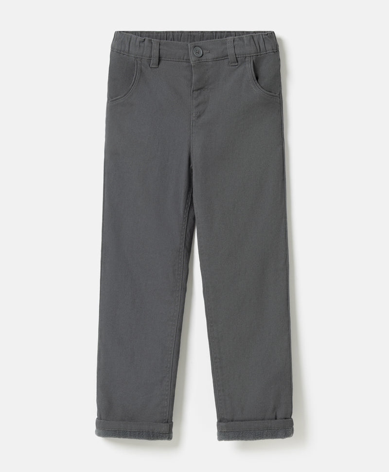 Pantalone za dečake sa postavom od flisa
