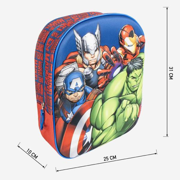 Ranac za vrtić Marvel Avengers 30 cm 013332.07/75/01752