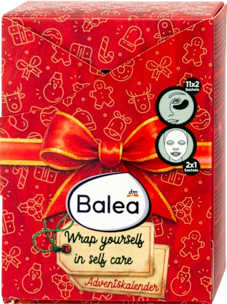 Balea
Advent kalendar jastučići za predeo ispod očiju i maske za lice 2026, 1 kom