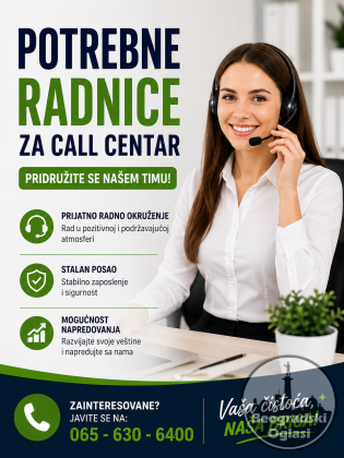 Potrebne radnice za call centar