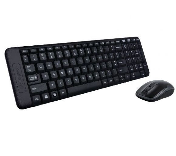 Logitech - Logitech MK220 Wireless Desktop US