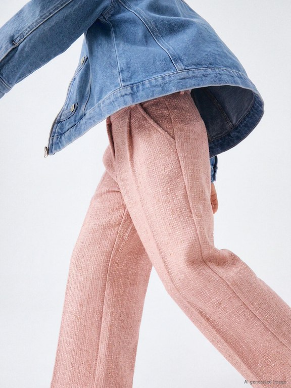 LCW Kids Dečije Gabardinske Pantalone Sa Elastičnim Strukom