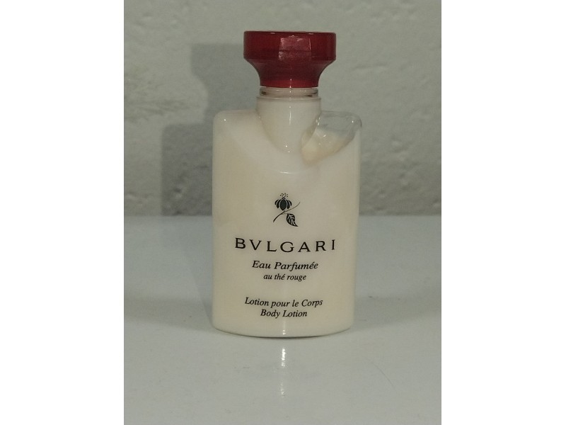 Bvlgari eau parfumee au the rouge body lotion