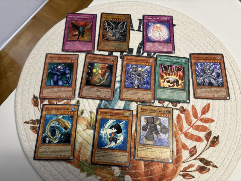 Yu Gi Oh Karte
