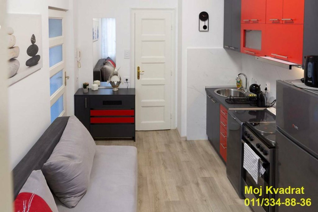Jednosoban stan, Beograd – Slavija | Izdavanje · 28m² · 500€