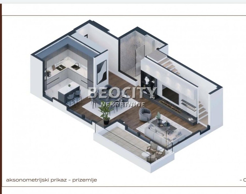 Trosoban stan, Beograd – Dedinje (rtv Pink) | Prodaja · 144m² · 633.600€