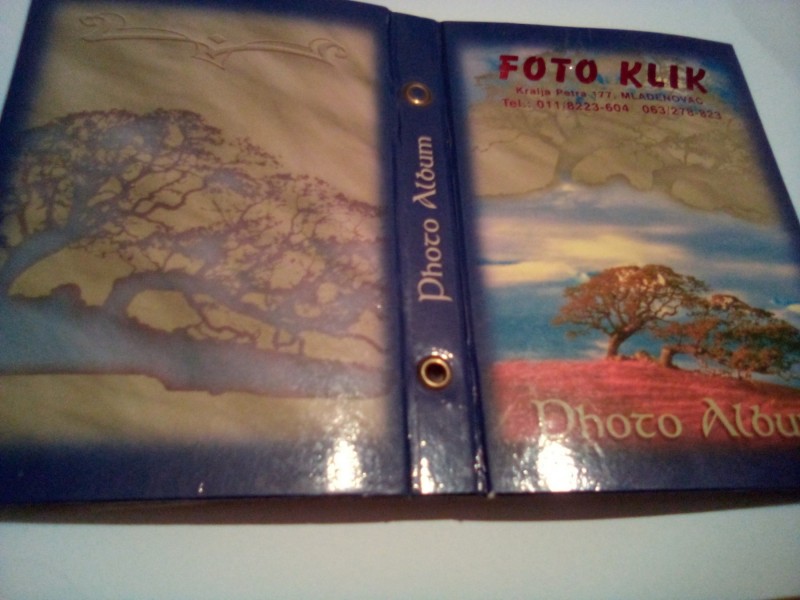 PRAZAN FOTO ALBUM ZA FOTOGRAFIJE 13cmx9cm