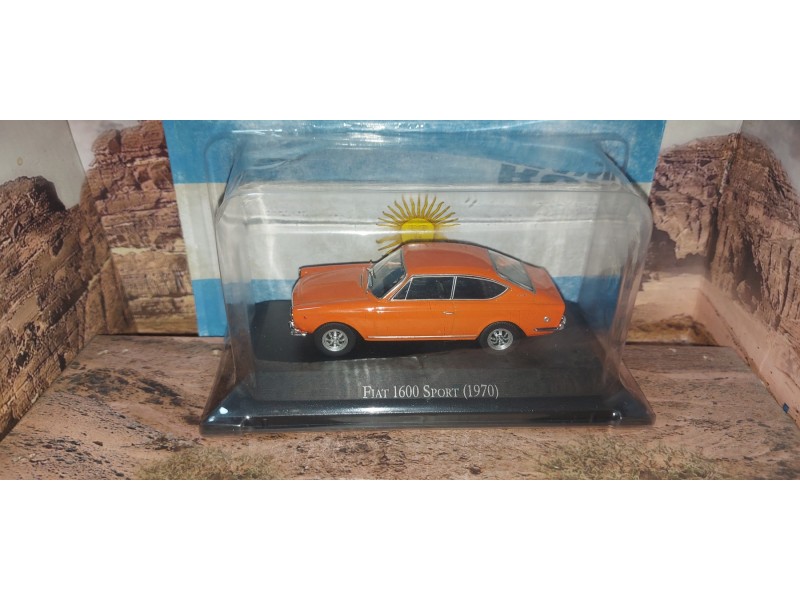 DeAgostini Fiat 1600 Sport (1970) 1:43