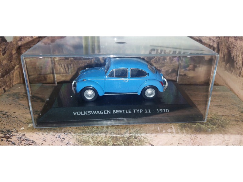 Hachette Greece Volkswagen Beetle TYP 11 (1970) 1:43