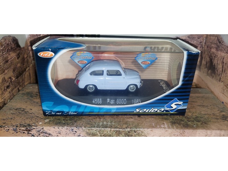 Solido Fiat 600D (1963) 1:43