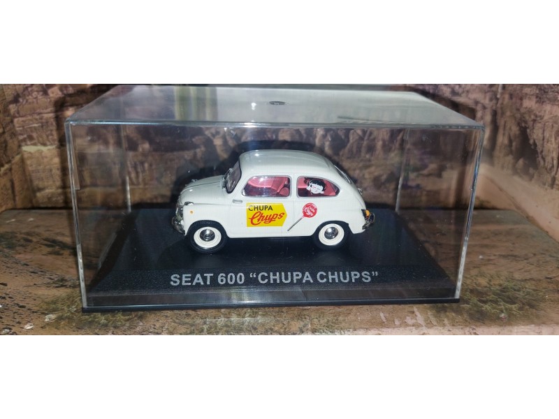 Ixo Altaya Seat 600 Chupa Chups 1:43