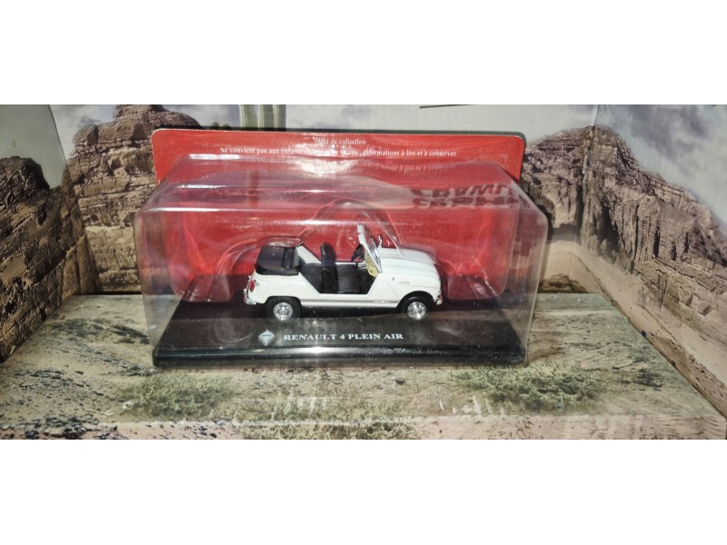 Hachette Renault 4L Plein Air 1:43