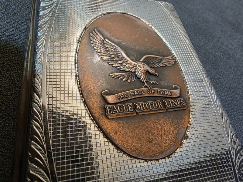 Vintage tabakera - GERMANY - Eagle Motor Lines