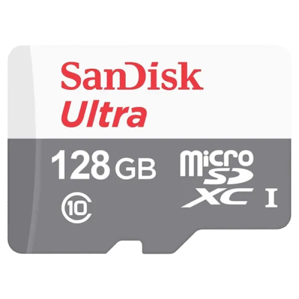 SanDisk Ultra microSDXC memorijska kartica 128GB Class 10 U1 100 MB/s SDSQUNR-128G-GN6MN