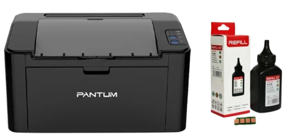 Pantum P2500W laserski štampač Wi-Fi 22 str/min + toner PA-200B