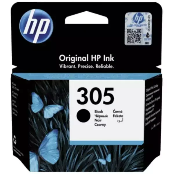 HP 305 originalni crni kertridž 3YM61AE