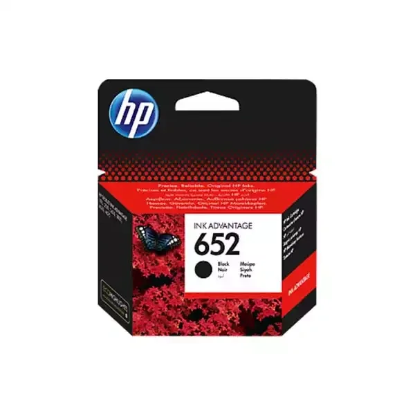 HP 652 originalni crni kertridž F6V25AE