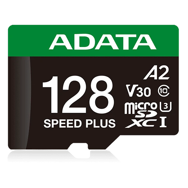 A-Data microSDXC memorijska kartica 128GB U3 V30 A2 180/160 MB/s sa adapterom UD128GUI3V30A2SP-RA1