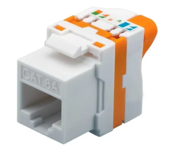 Rotary keystone modul RJ45 Cat6A UTP 10G za montažu bez alata LC6A821