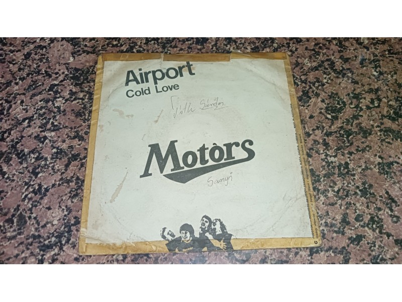 The Motors – Airport - Cold Love JT 1978 Singl