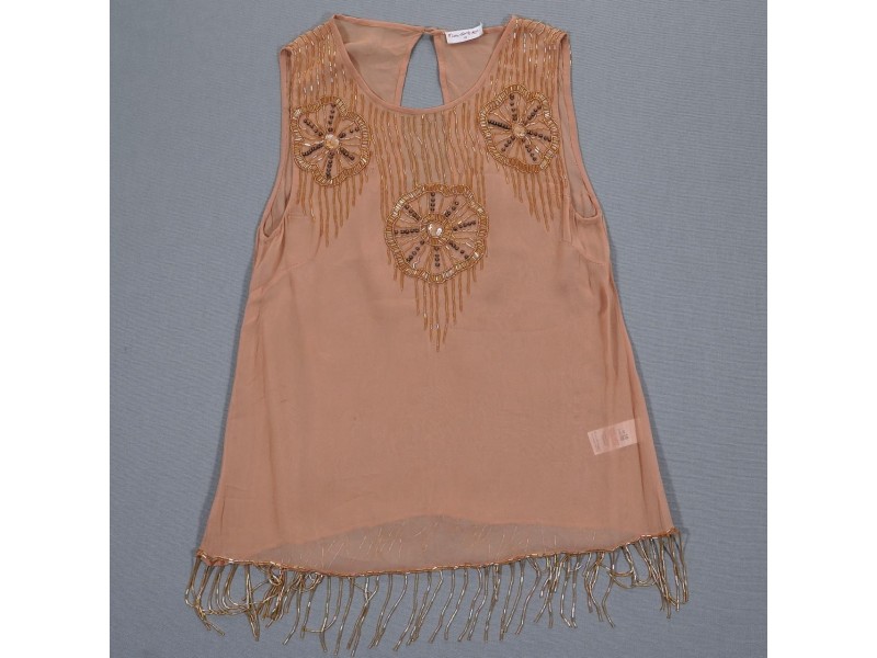 Miss Selfridge ženski top sa vezom i resama S-M 38