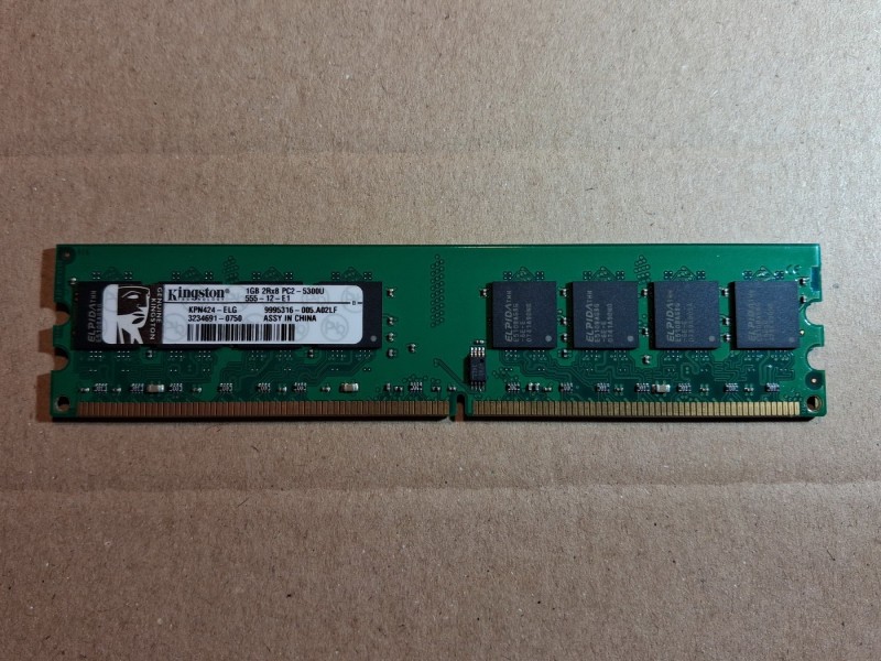 Kingston 1GB DDR2 667MHz PC2-5300 KPN424-ELG
