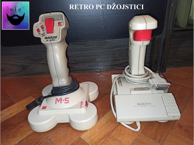 Retro dzojstici - QuickJoy i QuickShot - TOP PONUDA