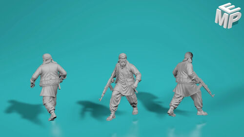 NEW! EMP3D 99209095-72 Powstaniec / Rebeliant / Partyzant / Bojownik - Poza Nr 4 (1 Figurka)