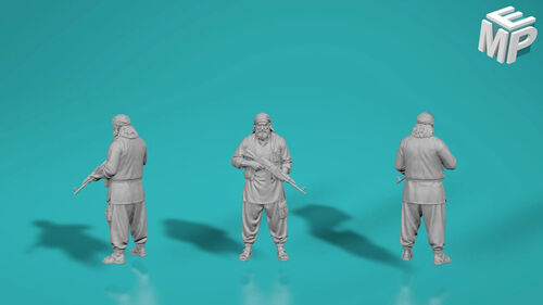 NEW! EMP3D 99209096-35 Powstaniec / Rebeliant / Partyzant / Bojownik - Poza Nr 5 (1 Figurka)