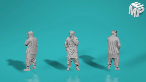 NEW! EMP3D 99209098-48 Powstaniec / Rebeliant / Partyzant / Bojownik - Poza Nr 7 (1 Figurka)