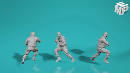 NEW! EMP3D 99209102-72 Powstaniec / Rebeliant / Partyzant / Bojownik - Poza Nr 11 (1 Figurka)