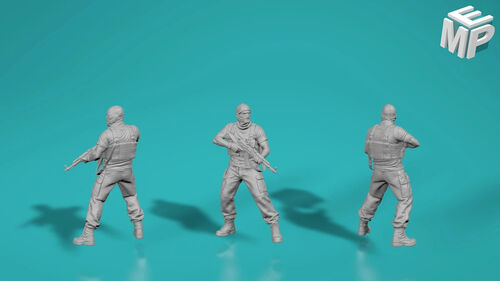 NEW! EMP3D 99209103-72 Powstaniec / Rebeliant / Partyzant / Bojownik - Poza Nr 12 (1 Figurka)