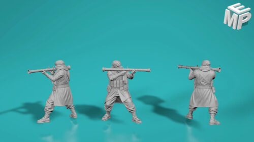 NEW! EMP3D 99209104-72 Powstaniec / Rebeliant / Partyzant / Bojownik - Poza Nr 13 (1 Figurka)