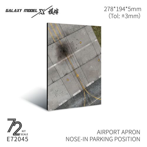 NEW! Galaxy-Model E72045 Airport Apron - Nose-In Parking Position