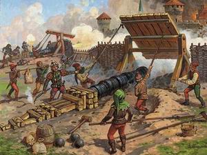 Zvezda 8032 Medieval Heavy Bombard XIV-XV A.D.