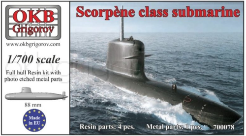 OKB Grigorov N700079 Scorpène class submarine