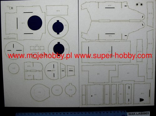 WAK LAS0903 Wręgi M3A1 Stuart