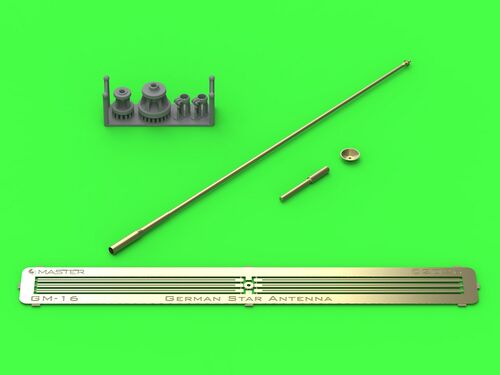 NEW! Master GM-16-013 German WWII 1,8m star antenna (for command tanks) (1 piece)