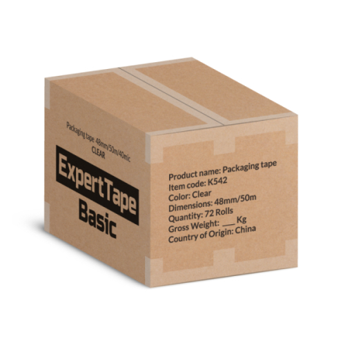 Samolepljiva selotejp traka ExpertTape Basic 48x50 /40 mikrona/ providna